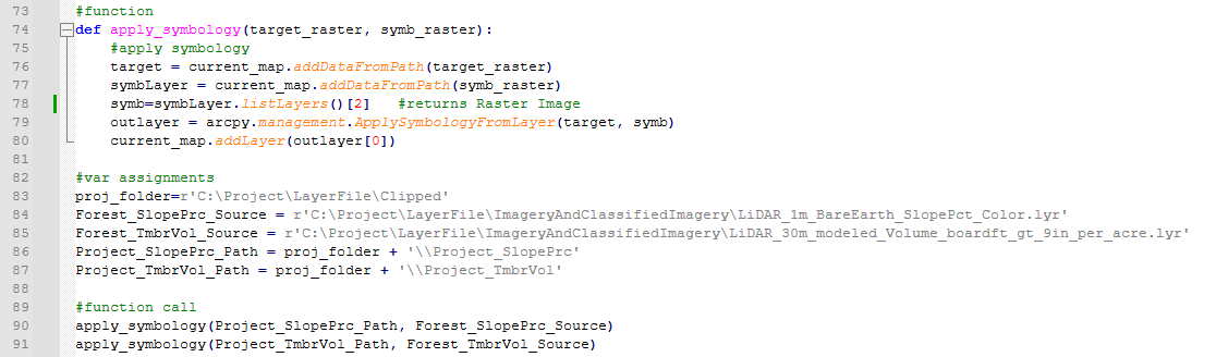 ArcPro ArcPy defined function not resetting symbol... - Esri Community
