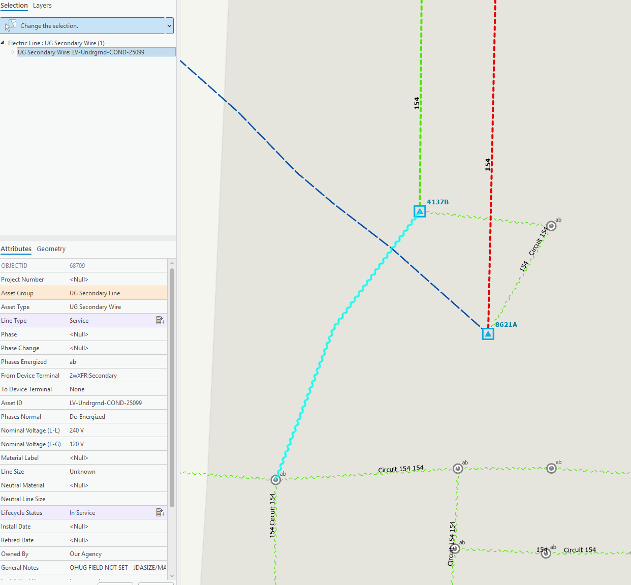 Solved: How to handle different phasing from transformers? - Esri Community