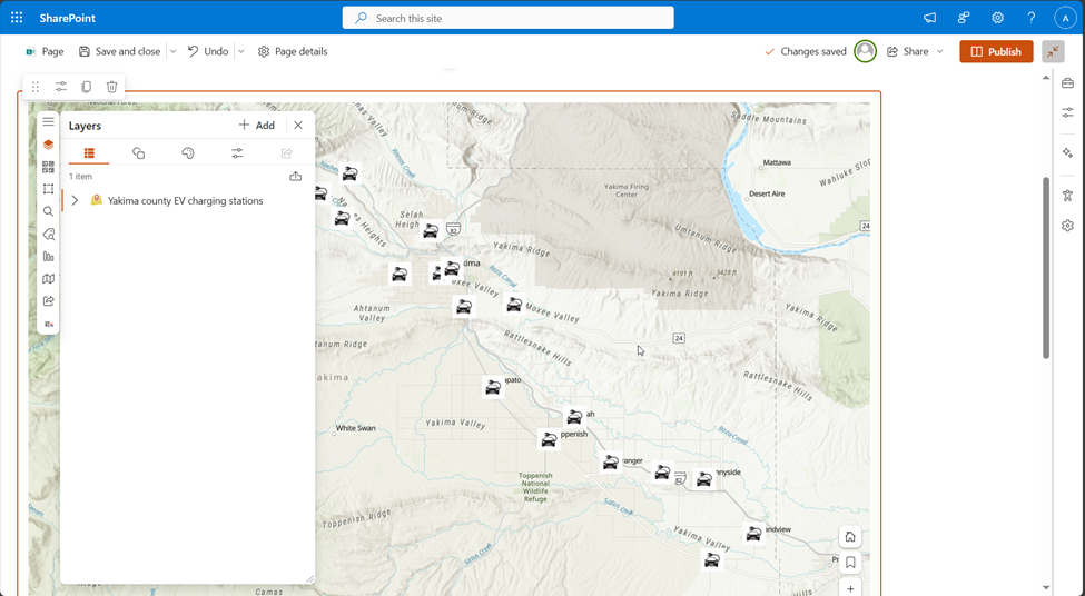 Access geotagged document links on the ArcGIS platform
