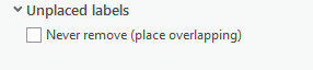 Solved: How to get unplaced labels set to "Never Remove" i... - Esri ...