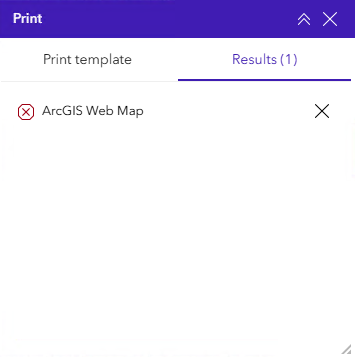 Print widget error - fails to print - Esri Community