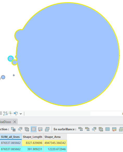 Solved: Merge intersecting polygons with statistics calcul... - Esri ...
