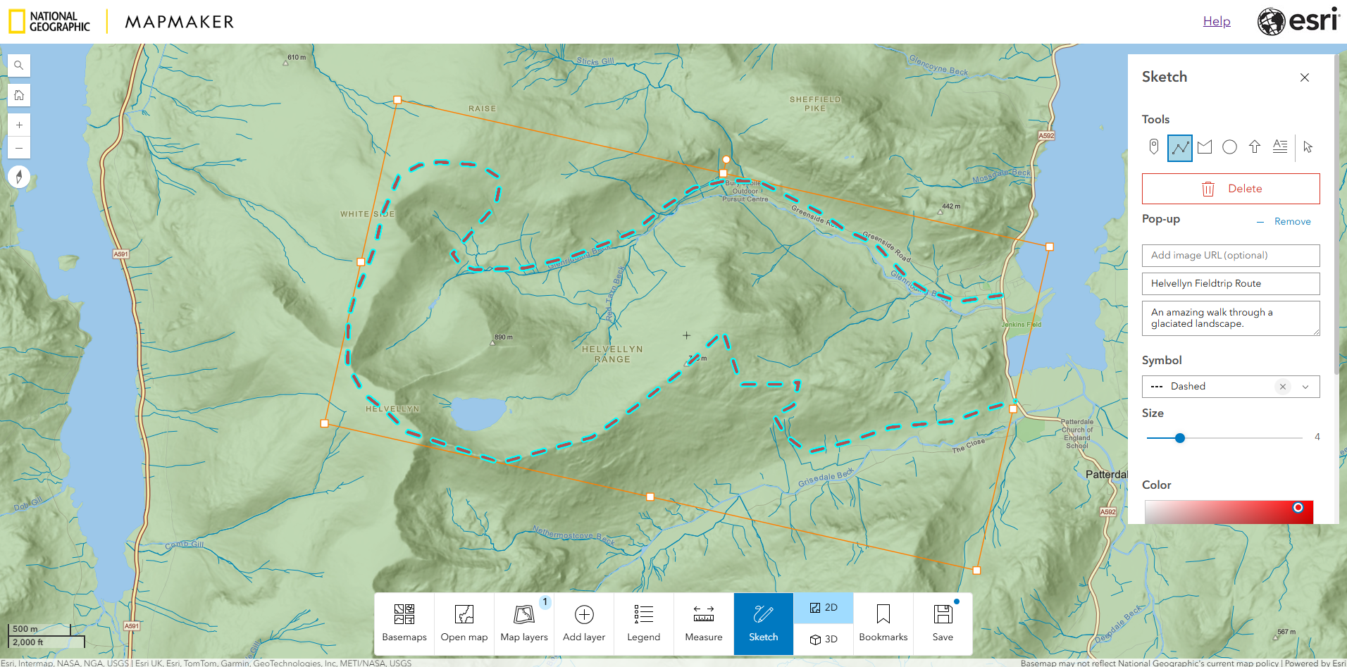 Create custom elevation profiles with National Geo... - Esri Community