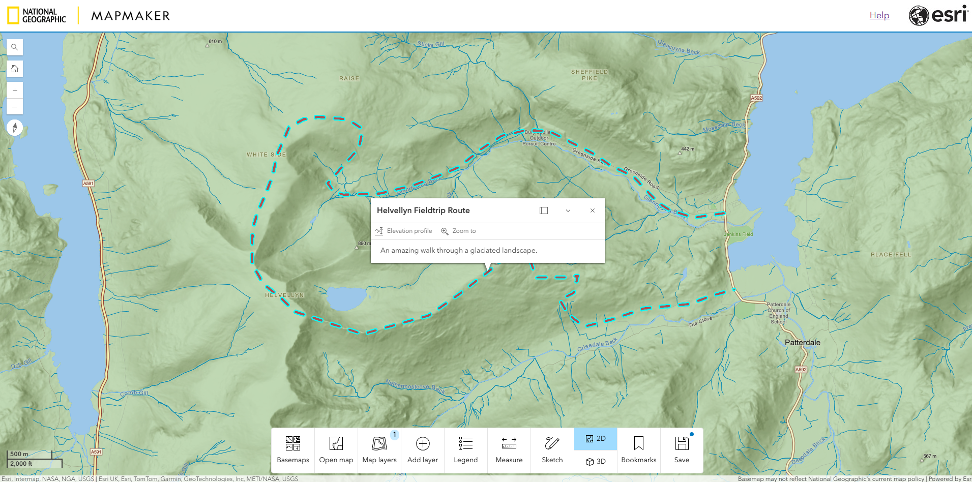 Create custom elevation profiles with National Geo... - Esri Community
