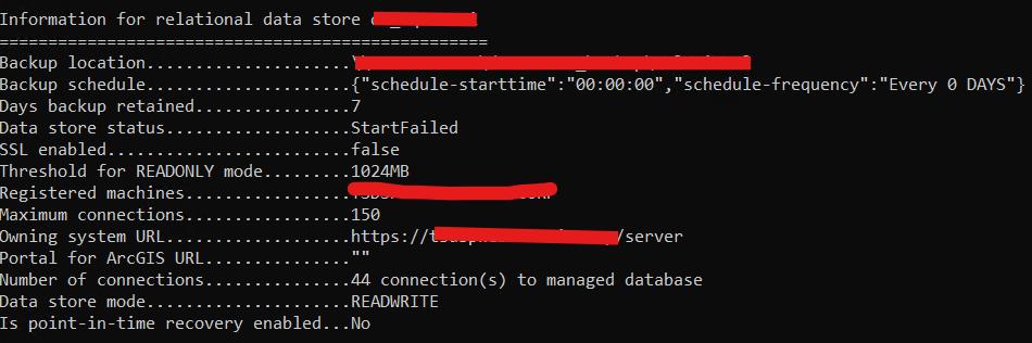 ArcGIS Data Store Configuration Issue After Migrat... - Esri Community
