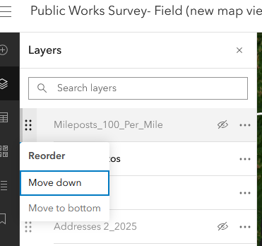 Solved: new map viewer: drag and drop layers to reorder th... - Esri Community