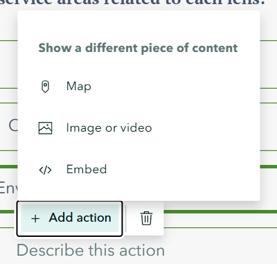 Solved: Switching between media action buttons (in story m... - Esri Community