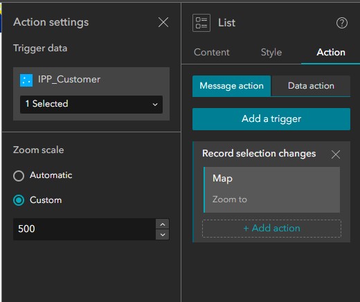Solved Can The List Widget Return To Default Extent When Esri Community