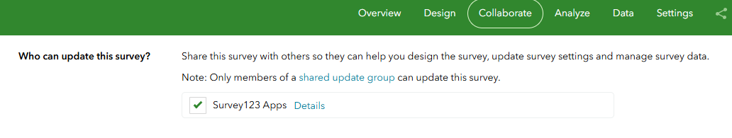 Solved: Update other users Survey123 Form - Esri Community