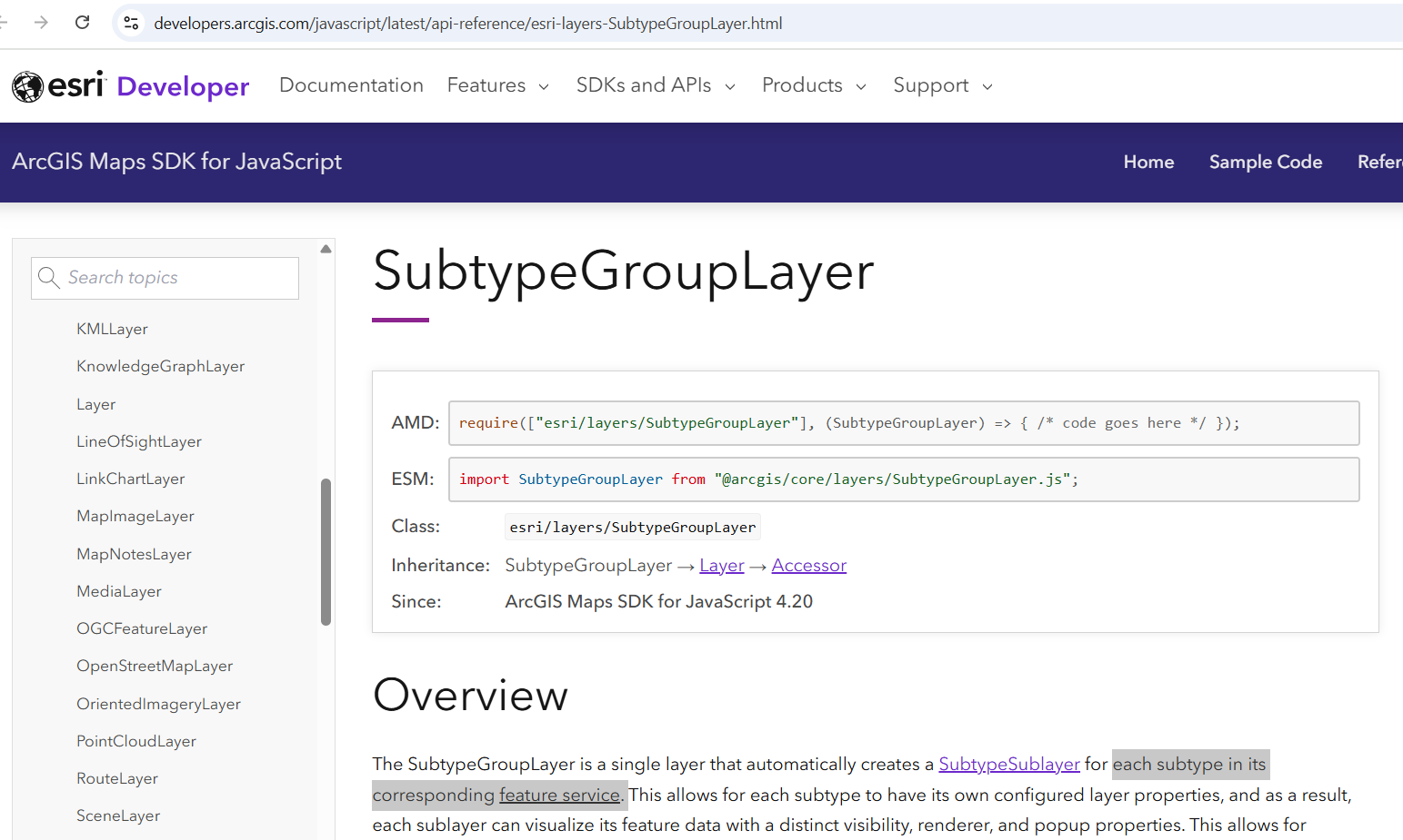 Solved: Support for Subtype Group Layers at Enterprise 11.... - Esri ...