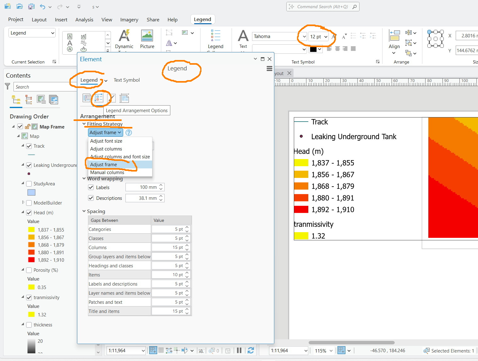 Solved: ArcGIS Pro 3.4.2: Why doesn’t the font size value ... - Esri ...