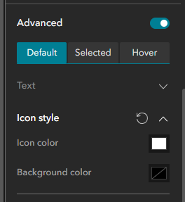 Customizing icon colour for Widgets Within Widget ... - Esri Community