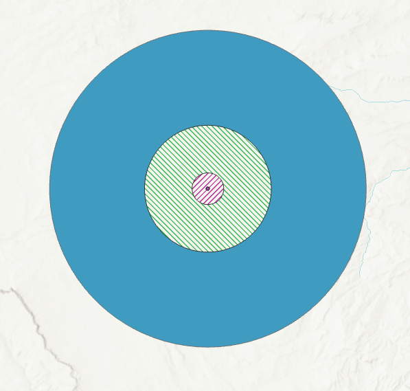 Creating multiple non-overlapping buffers - Esri Community