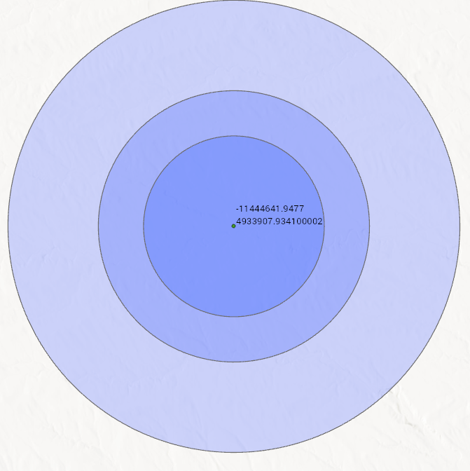 Creating multiple non-overlapping buffers - Esri Community