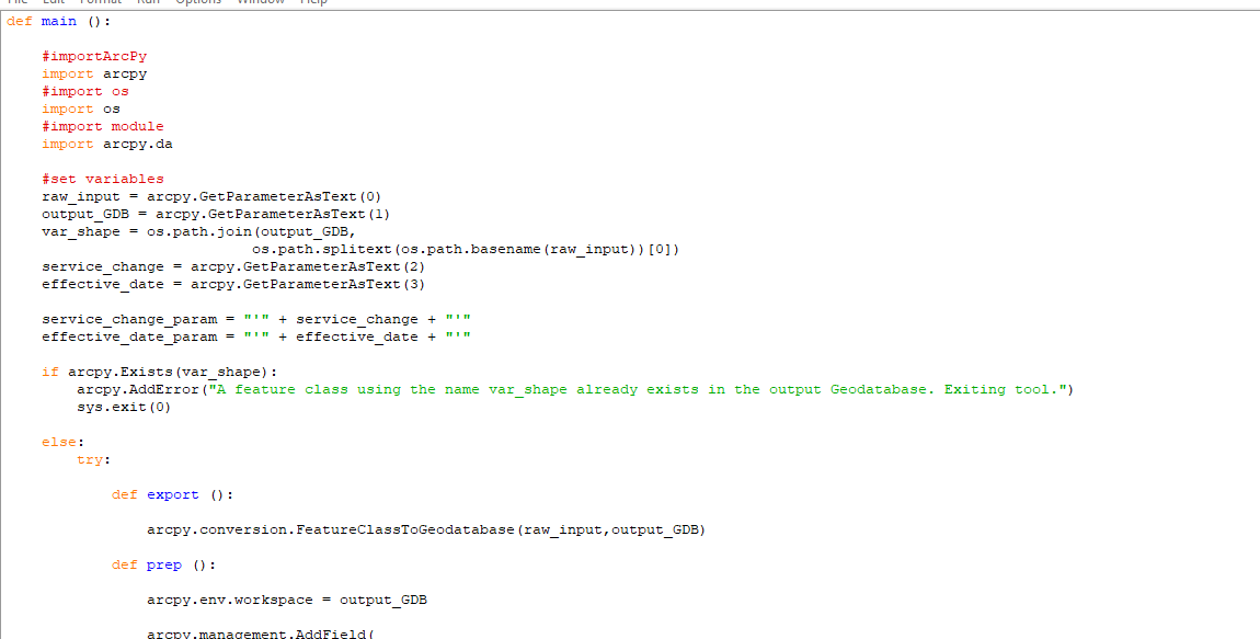 Solved: ArcPy script tool overwriting content - Esri Community