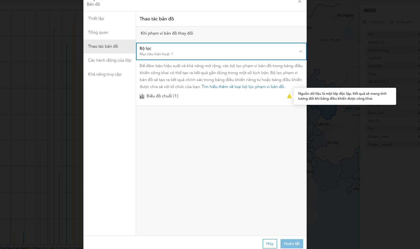 Solved: dashboard from fields map - Esri Community