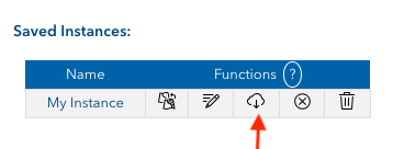 Save Instance Widget - Page 3 - Esri Community