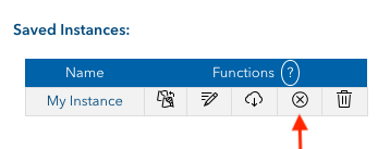 Save Instance Widget - Esri Community