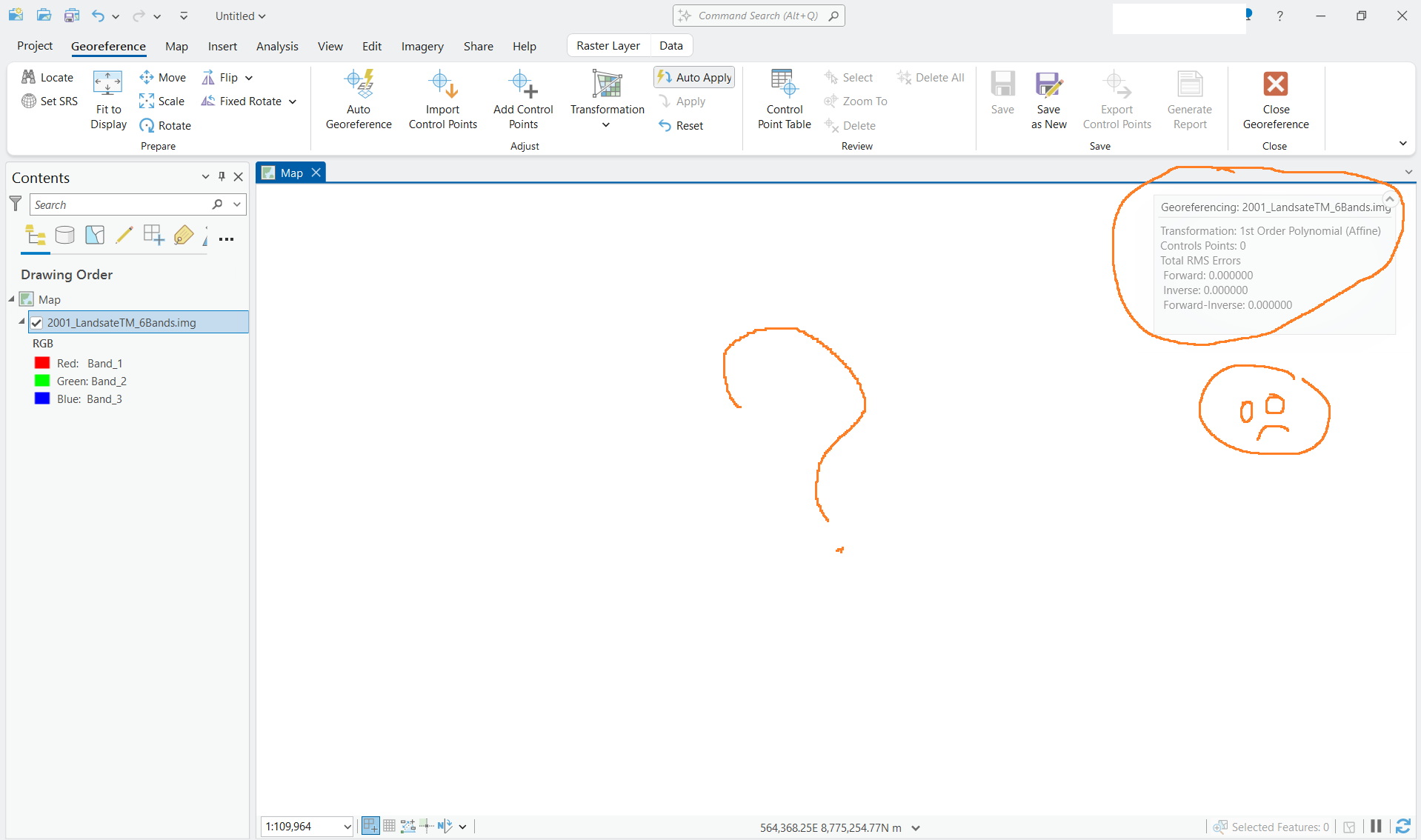 ArcGIS Pro 3.4.2: Clicking the Georeferencing butt... - Esri Community