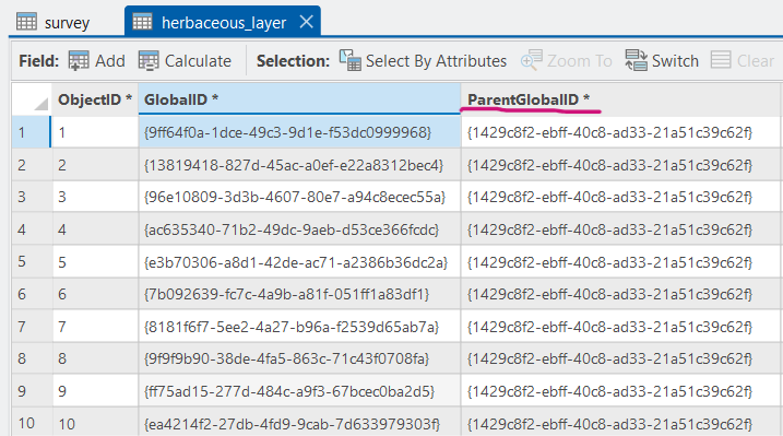 Solved: Data Management of tables from Survey123 in ArcGIS... - Esri Community