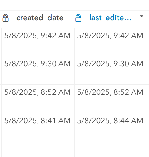 Webhook payload not including DATE fields - Esri Community