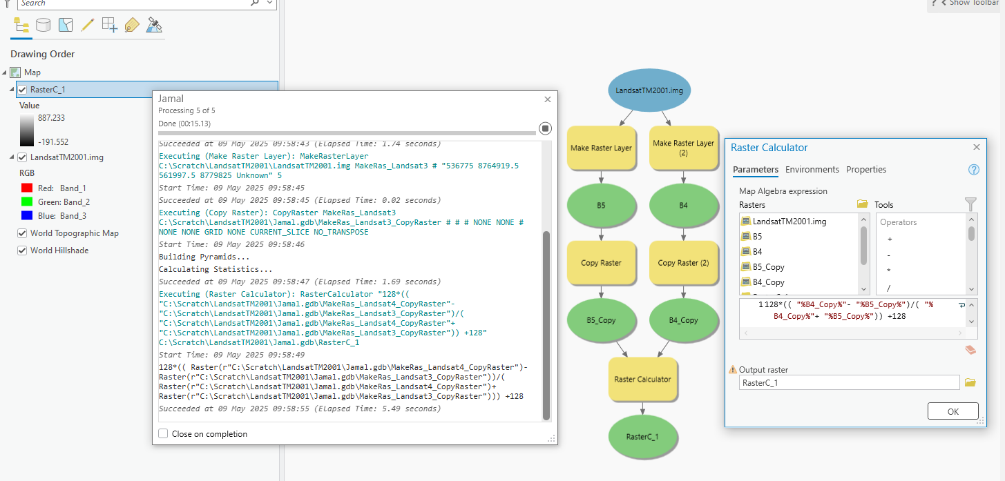 ArcGIS Pro 3.4.2: The “Raster Calculator” tool fai... - Esri Community