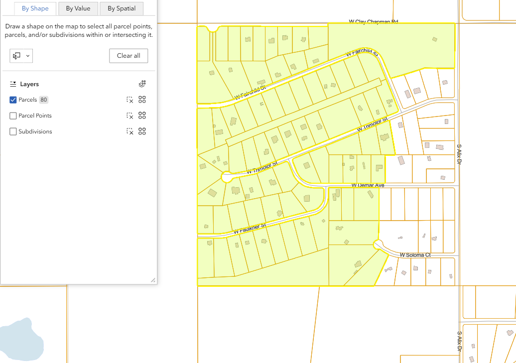 Solved: Shift click select multiple features using regular... - Esri Community