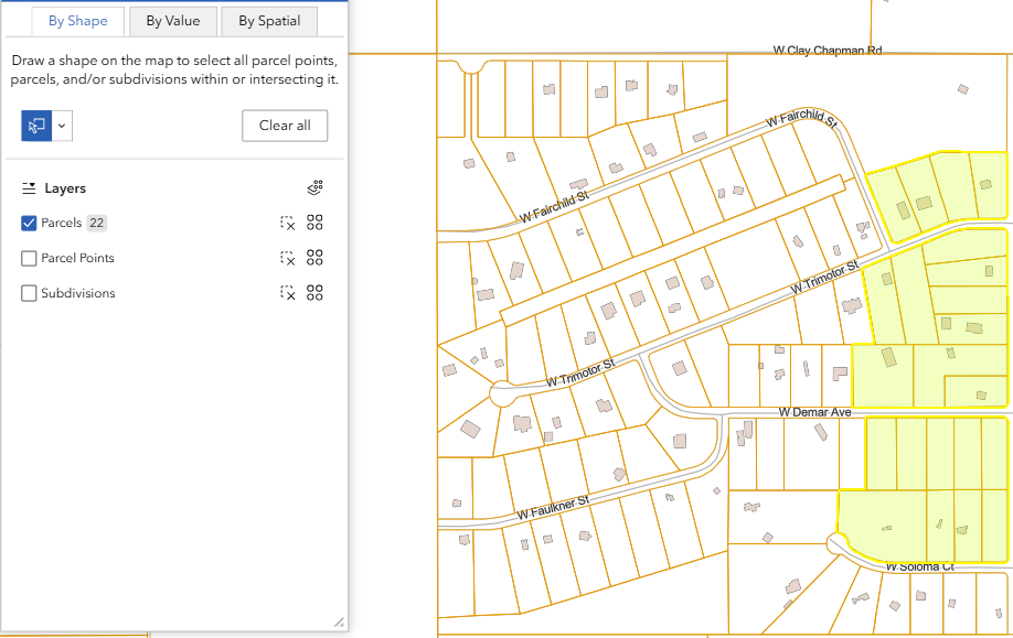 Solved: Shift click select multiple features using regular... - Esri Community