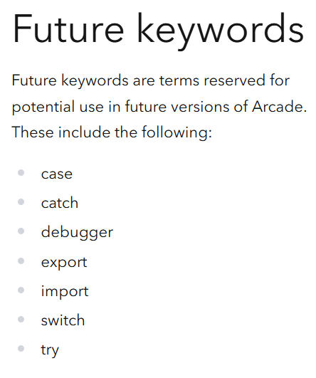 Add Error Handling Try Catch to Arcade Language - Esri Community