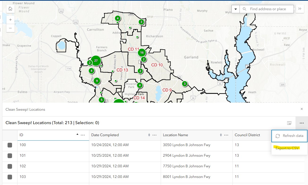 Solved: Sidebar Show Table - Esri Community