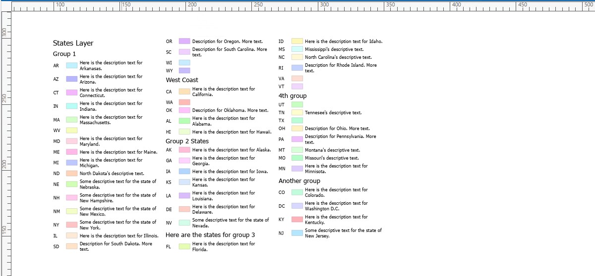 Solved: Legend colum width too large when patch is placed ... - Esri Community