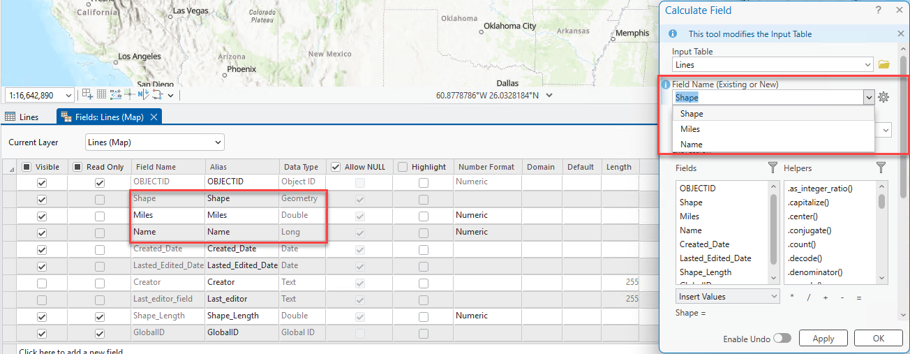 Calculate Field — Exclude un-editable fields from ... - Esri Community