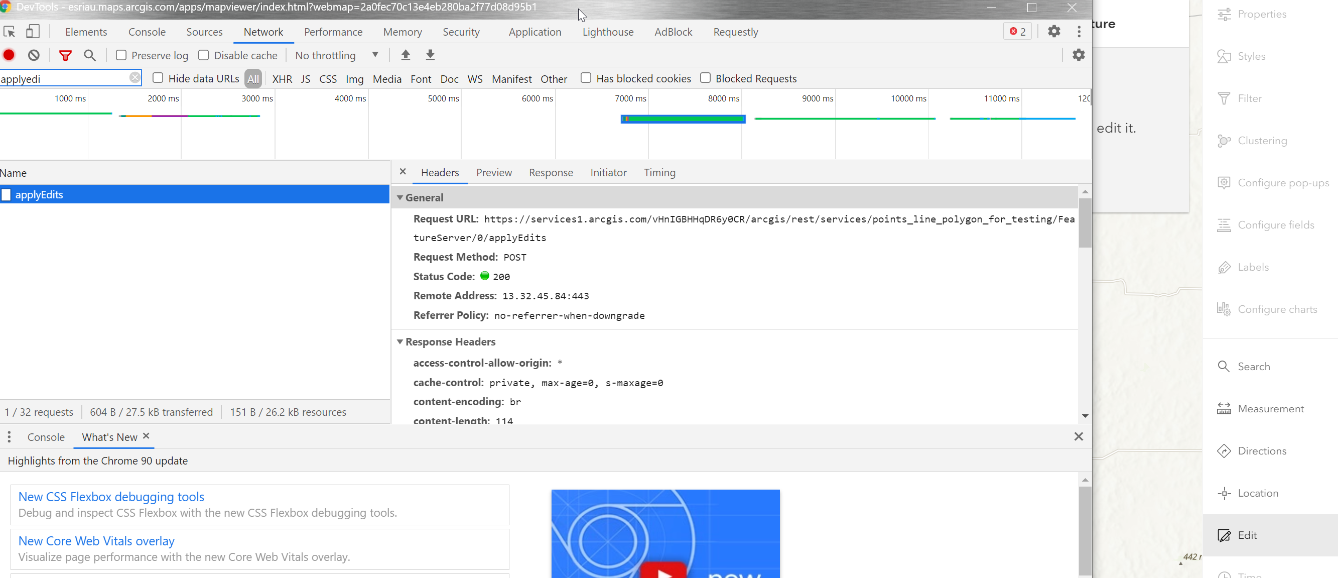 applyEdits Issue - Esri Community