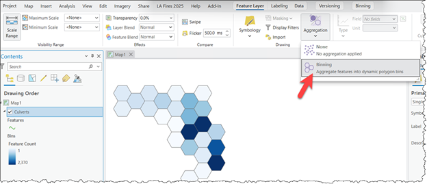 Allow polygons to aggregate/bin in the same way po... - Esri Community