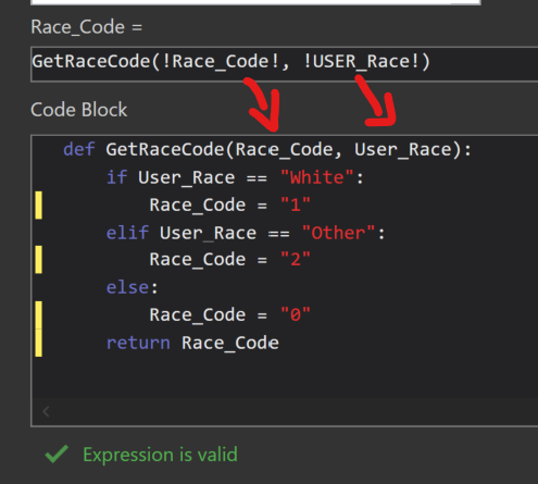 Solved: Calculate a "Race Code" or "Ethnicity Code" field ... - Page 2 - Esri Community