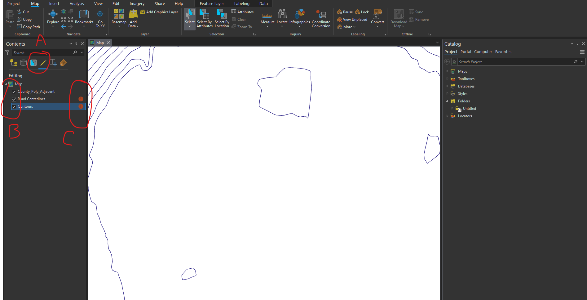 Layers not editable ArcGISPRO - Esri Community