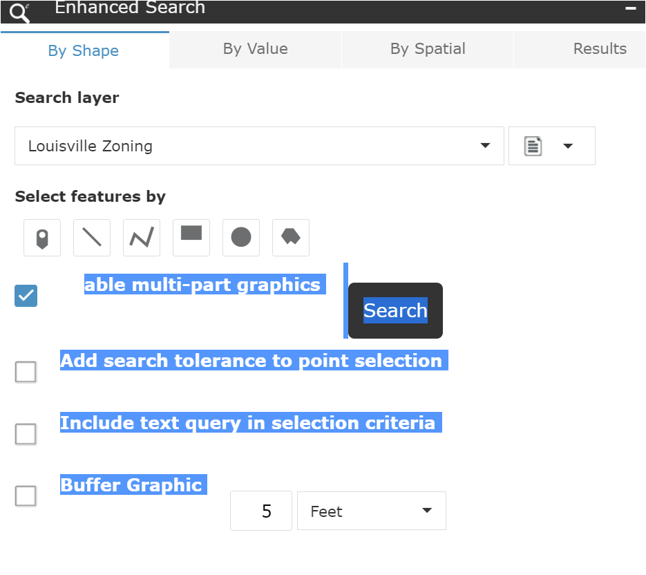 Enhanced Search Widget Version 2.23.1 - 11/22/22 - Esri Community