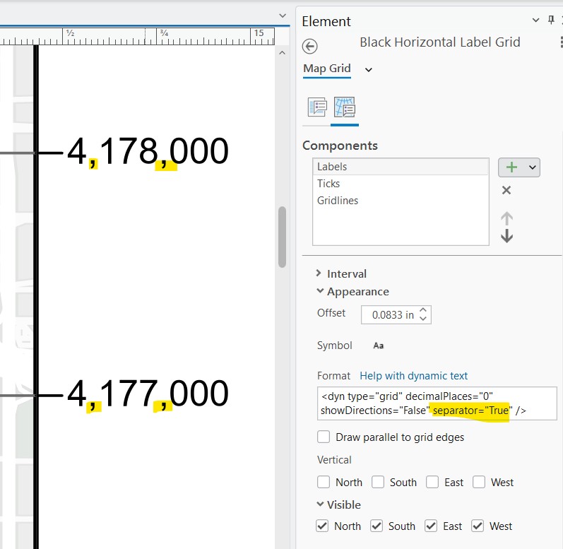 Add Thousand Separators on Layout Grids - Esri Community