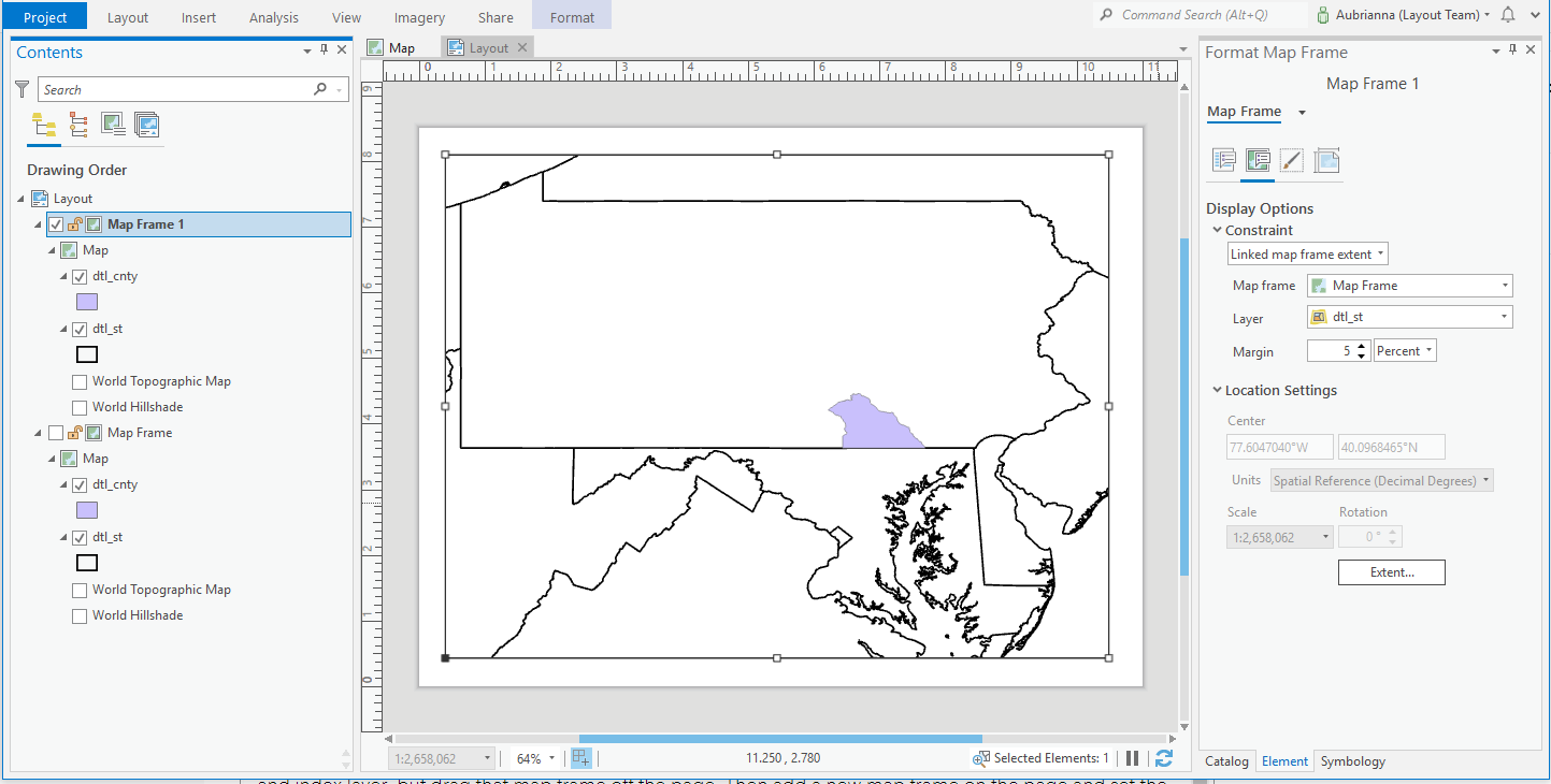 Solved: Map series extent based on non-index features - Esri Community