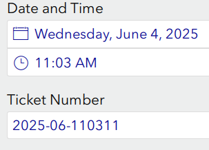 Solved: generating a ticket number - Esri Community