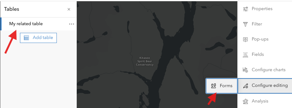 Solved: Cannot edit related records fields in the map view... - Esri Community