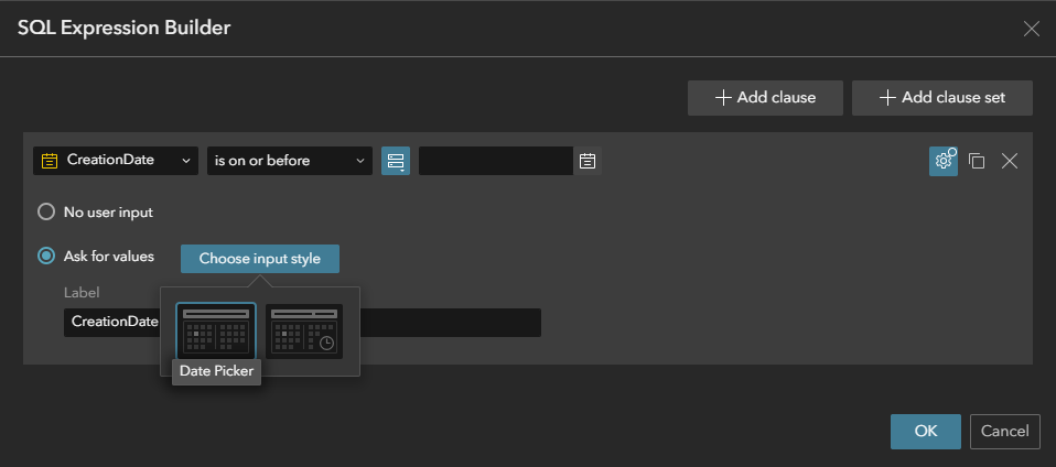 Solved Filter Widget For Attribute With Datetime Field Esri Community