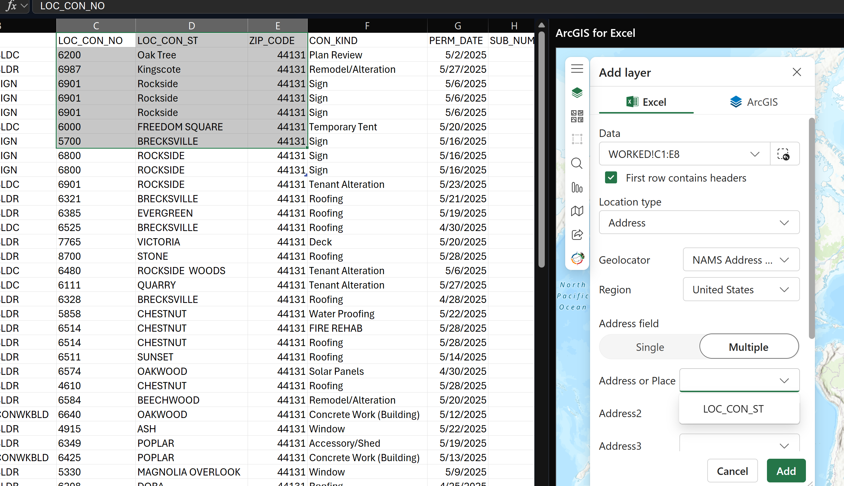 Solved: Field types for geocoding - Esri Community