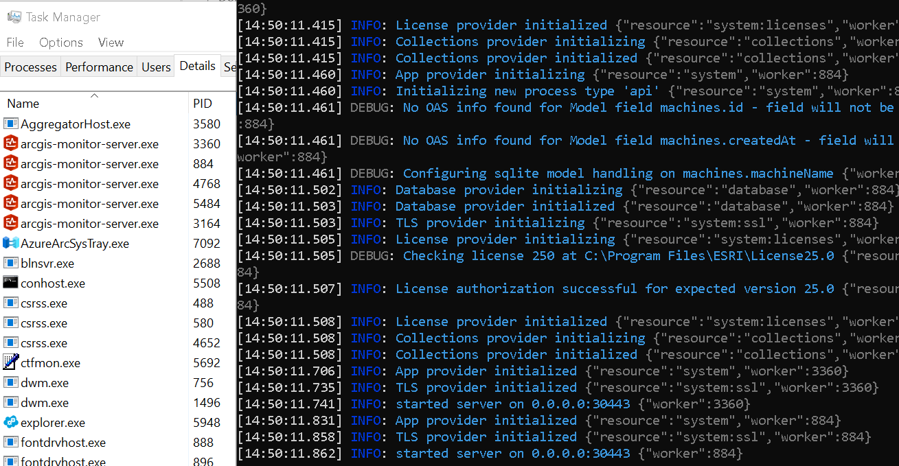 Solved: Monitor 2025 Agent service not starting on server - Esri Community