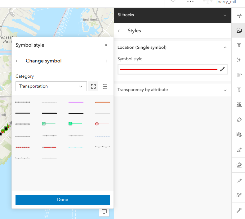 Make Railroad Line Symbols in the ArcGIS Online Ma... - Esri Community