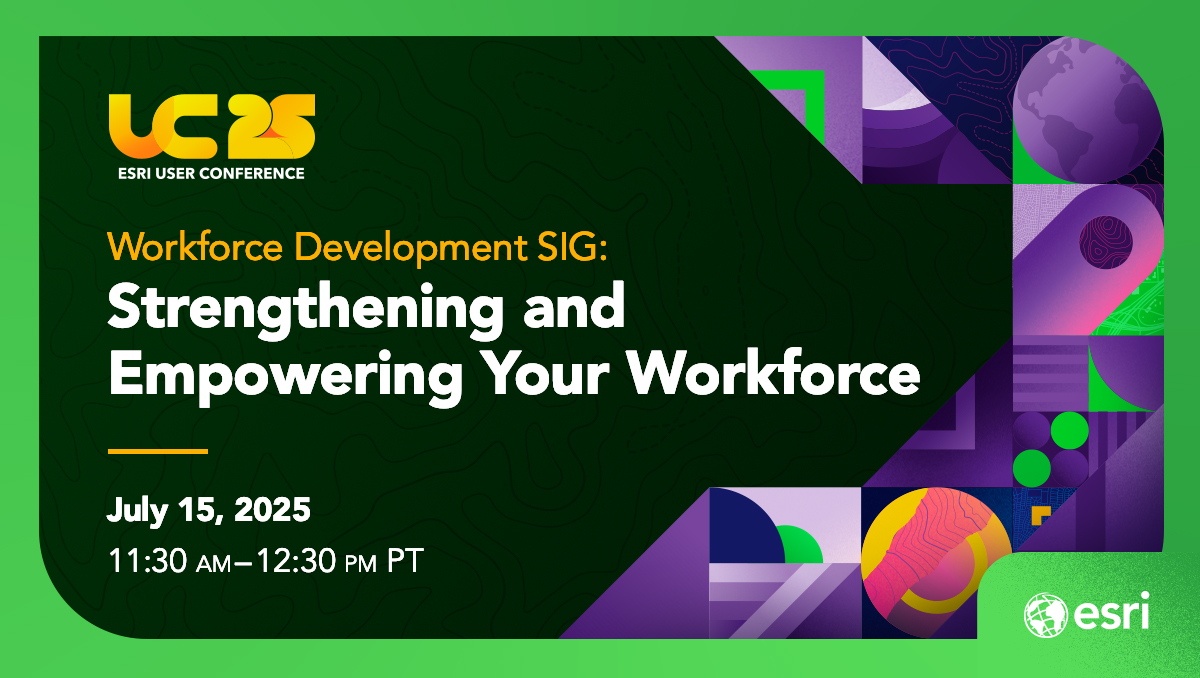 Your Guide to Esri UC 2025 | Esri Training Service... - Esri Community