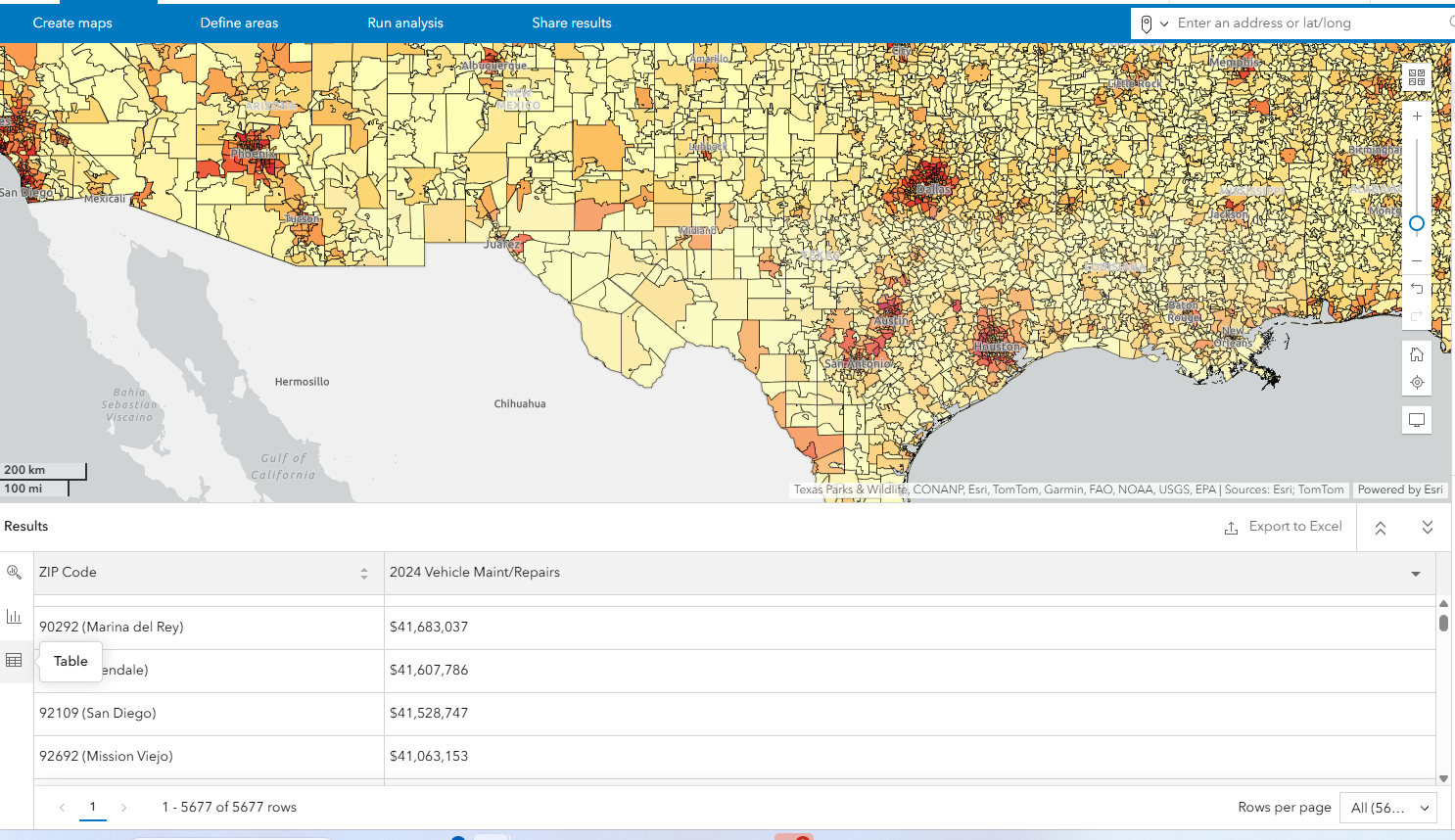 Solved: Export zip code level data for entire US - Esri Community