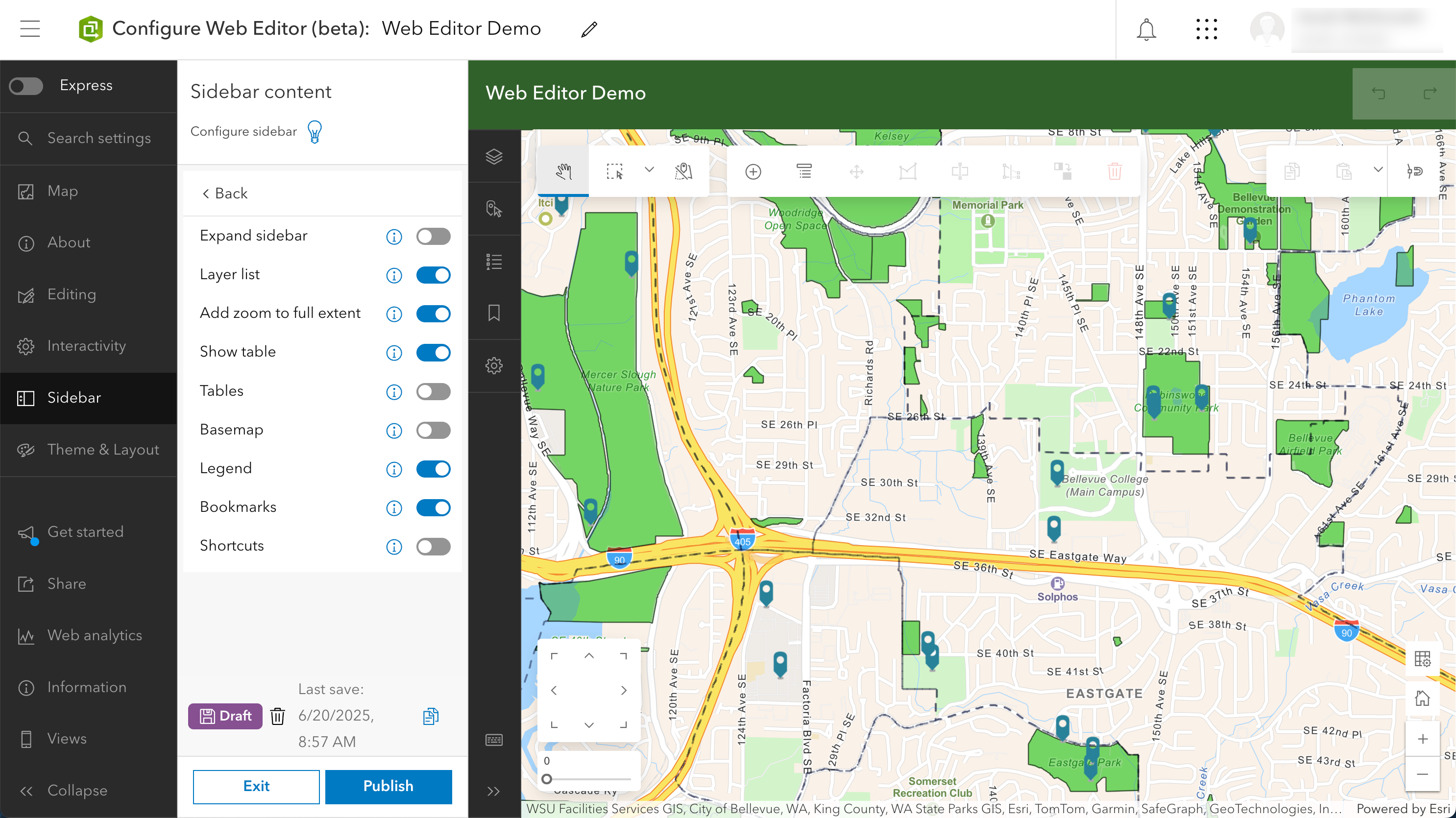 Introducing the Web Editor (beta) Template - Esri Community