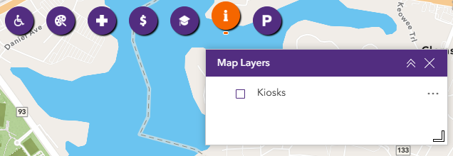 Switch on individual layers of a map with a button - Esri Community