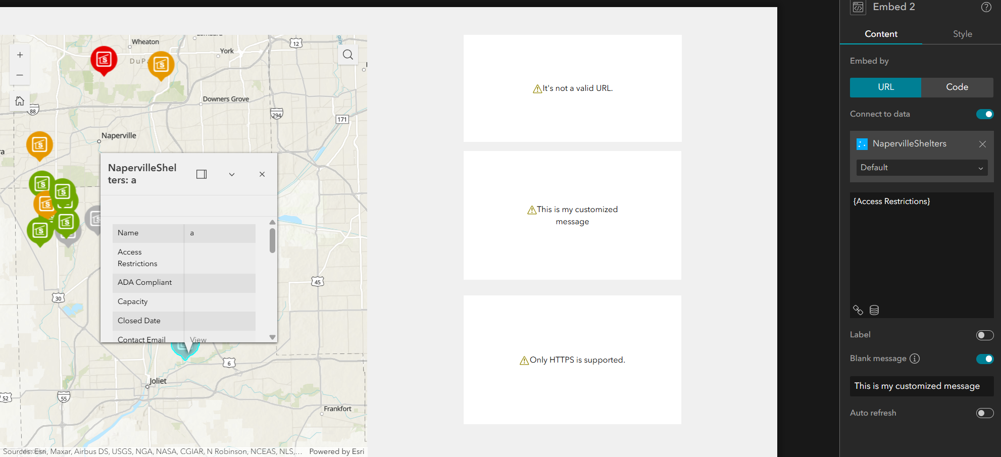Solved: How to hide tabs in View Navigation Widget if no d... - Esri ...